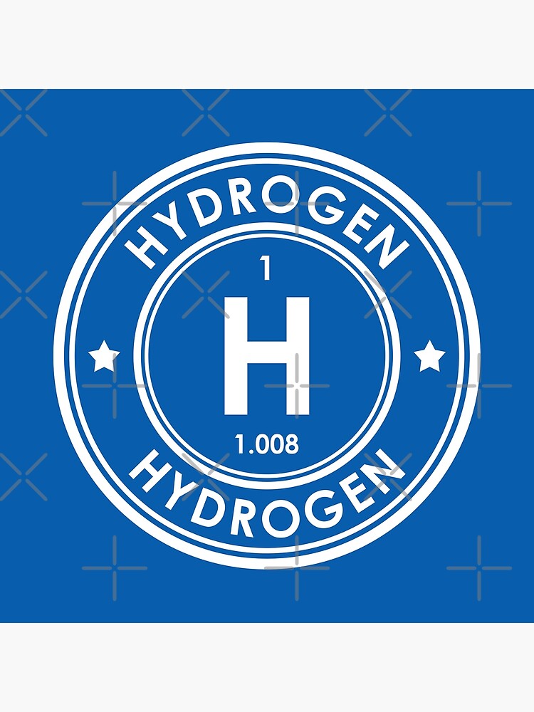 "Hydrogen Element" Poster for Sale by Emllea | Redbubble