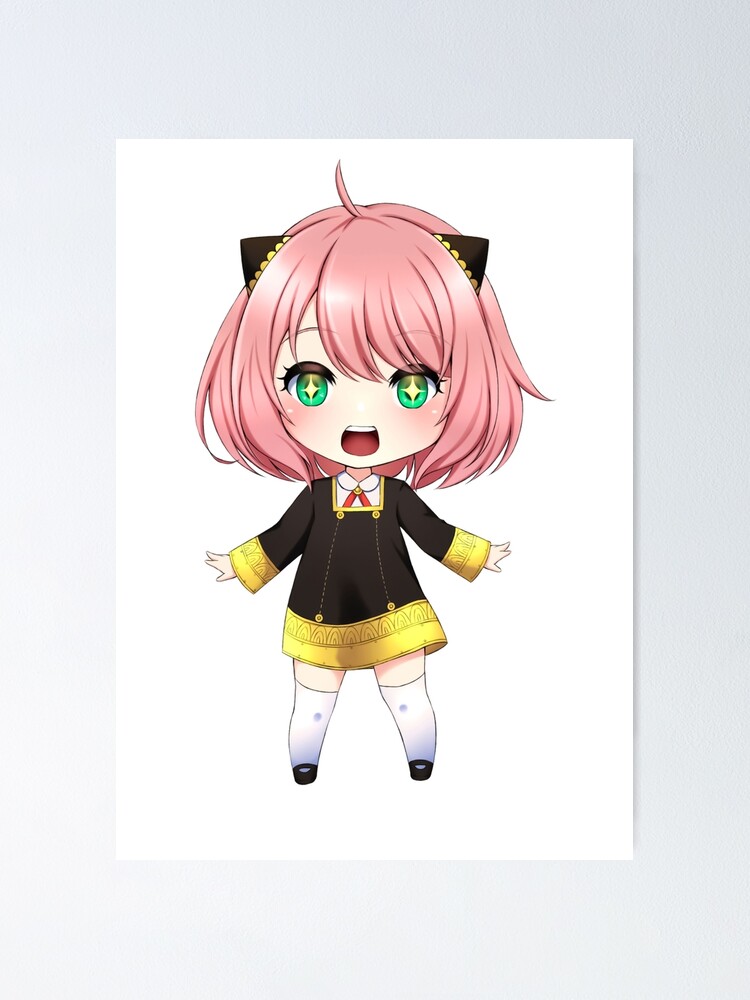 "Anya Forger Spy x Family Artistic Drawing" Poster for Sale by ...