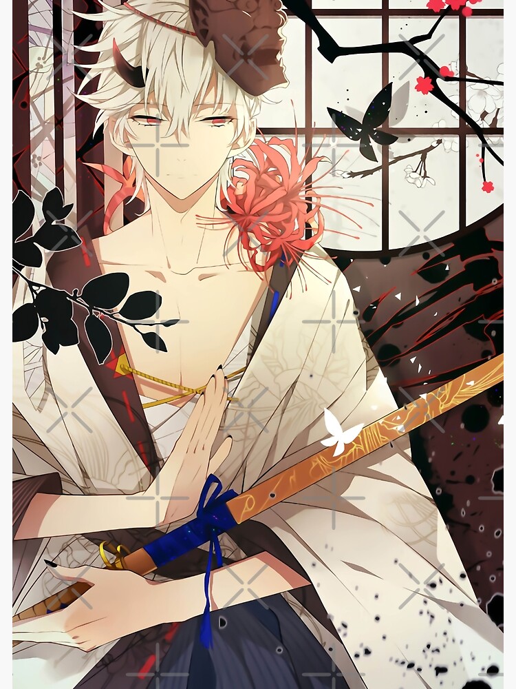 "Gintoki Sakata Gintama Drawing For Otaku" Poster for Sale by ...