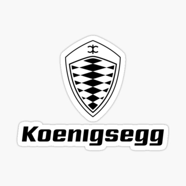 "Königsegg" Sticker von MarlarHous12 | Redbubble