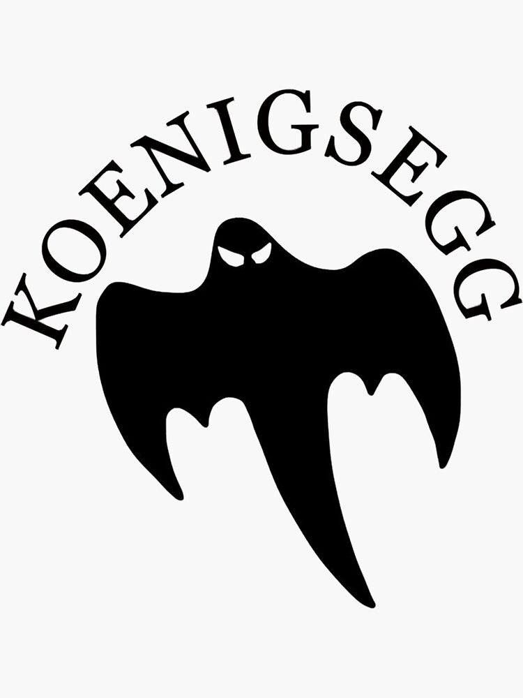 "koenigsegg ghost " Sticker for Sale by MarlarHous12 | Redbubble