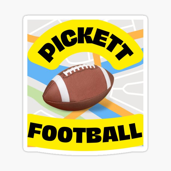 "Pickett Football Design Lets Go! Featuring Black and Gold Colors ...