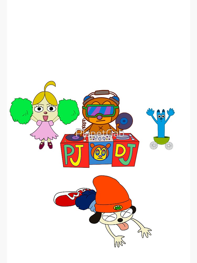 "Parappa and friends" Art Print for Sale by PlanetGab | Redbubble