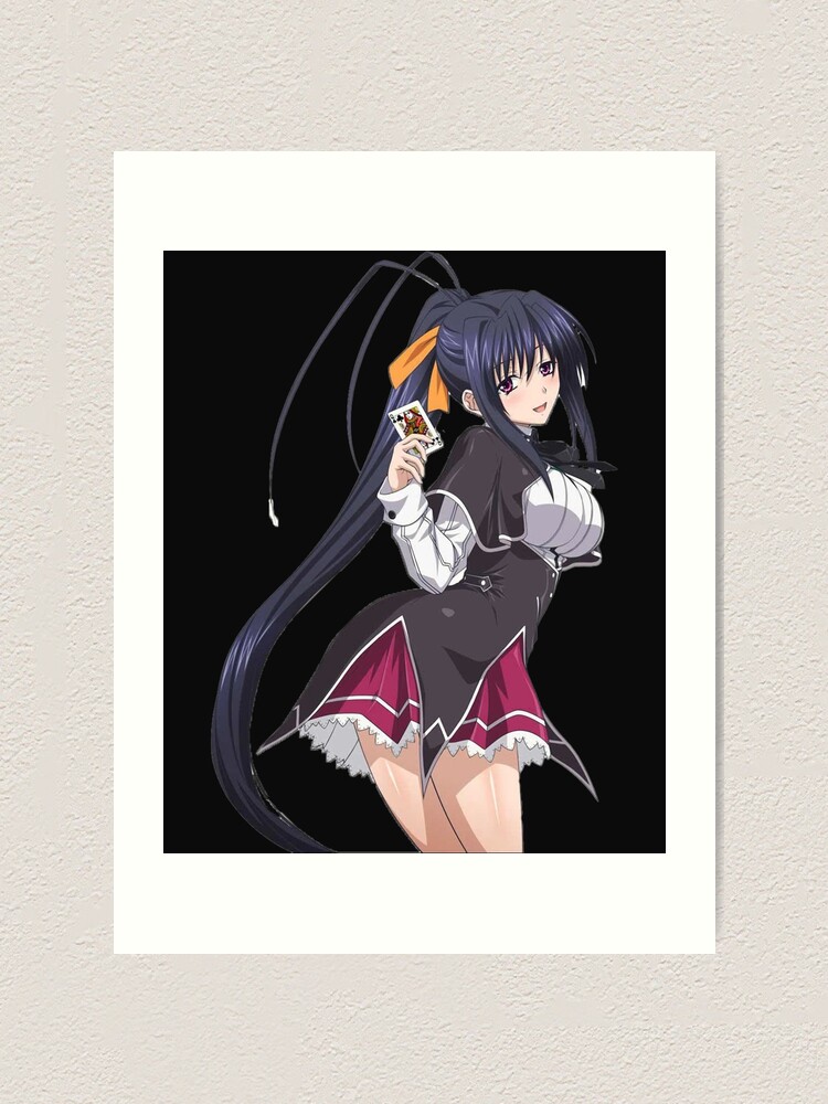 "akeno himejima high school DxD" Art Print for Sale by Zamira1323 ...