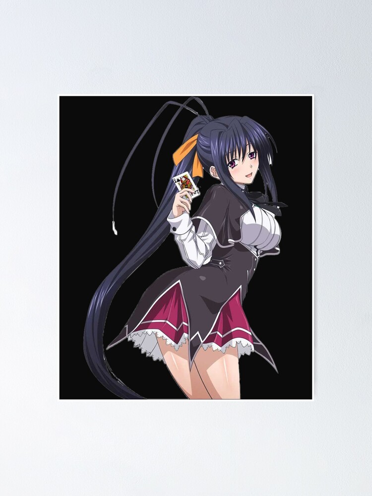 Akeno Himejima High School Dxd Poster For Sale By Zamira1323 Redbubble