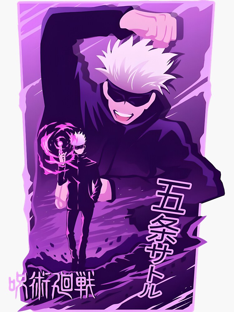 "Beautiful 'gojo satoru' Poster" Sticker for Sale by UlrikesaGatz ...
