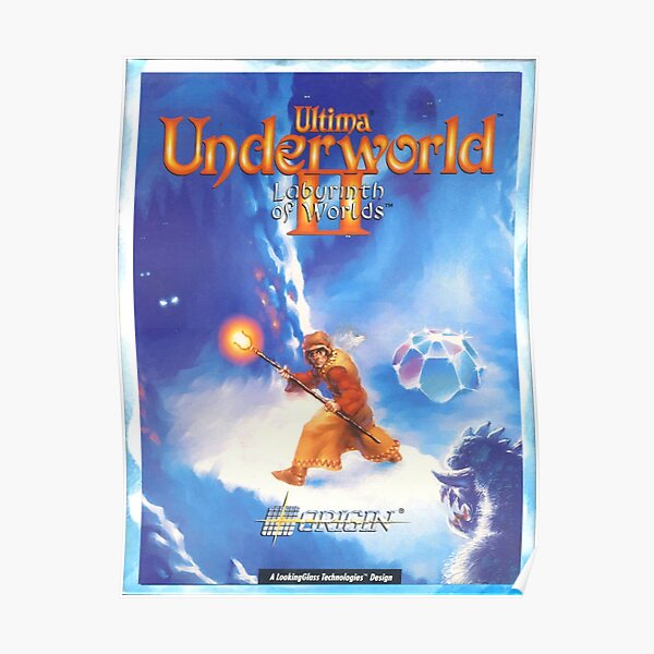 "Ultima Underworld II : Labyrinth of Worlds | Box Art (1993)" Poster ...