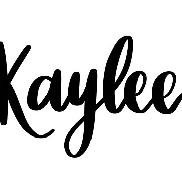 "Kaylee" Sticker for Sale by ellietography | Redbubble