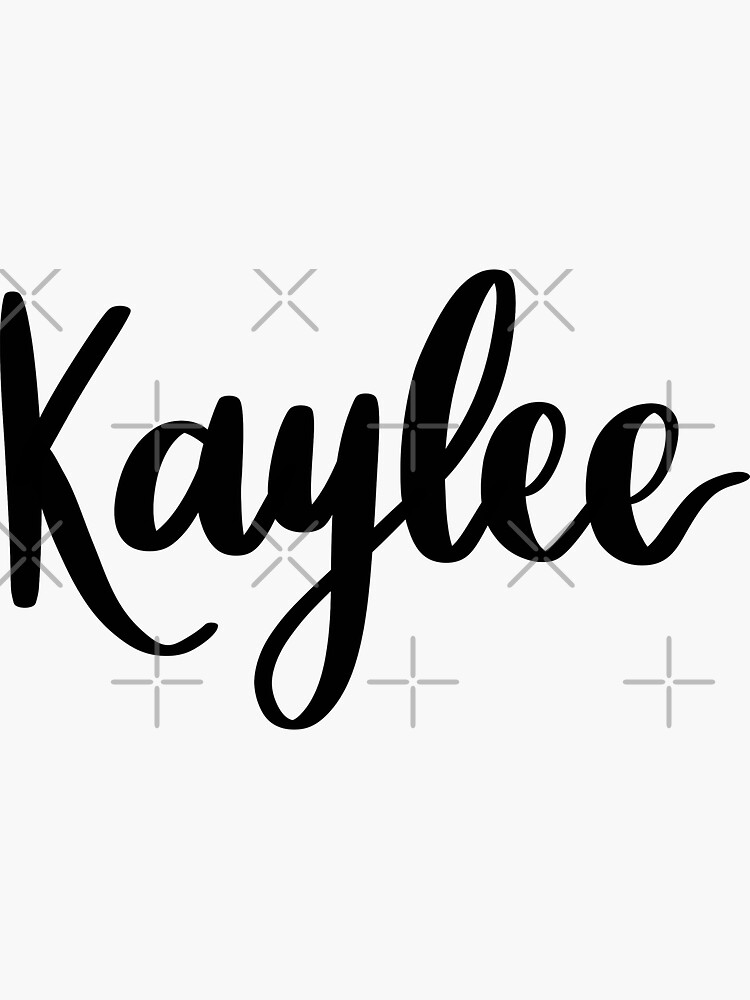 "Kaylee" Sticker for Sale by ellietography | Redbubble