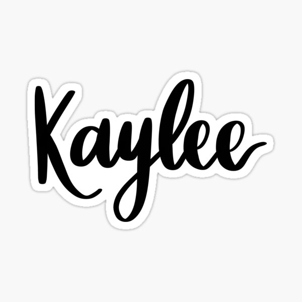 "Kaylee" Sticker for Sale by ellietography | Redbubble