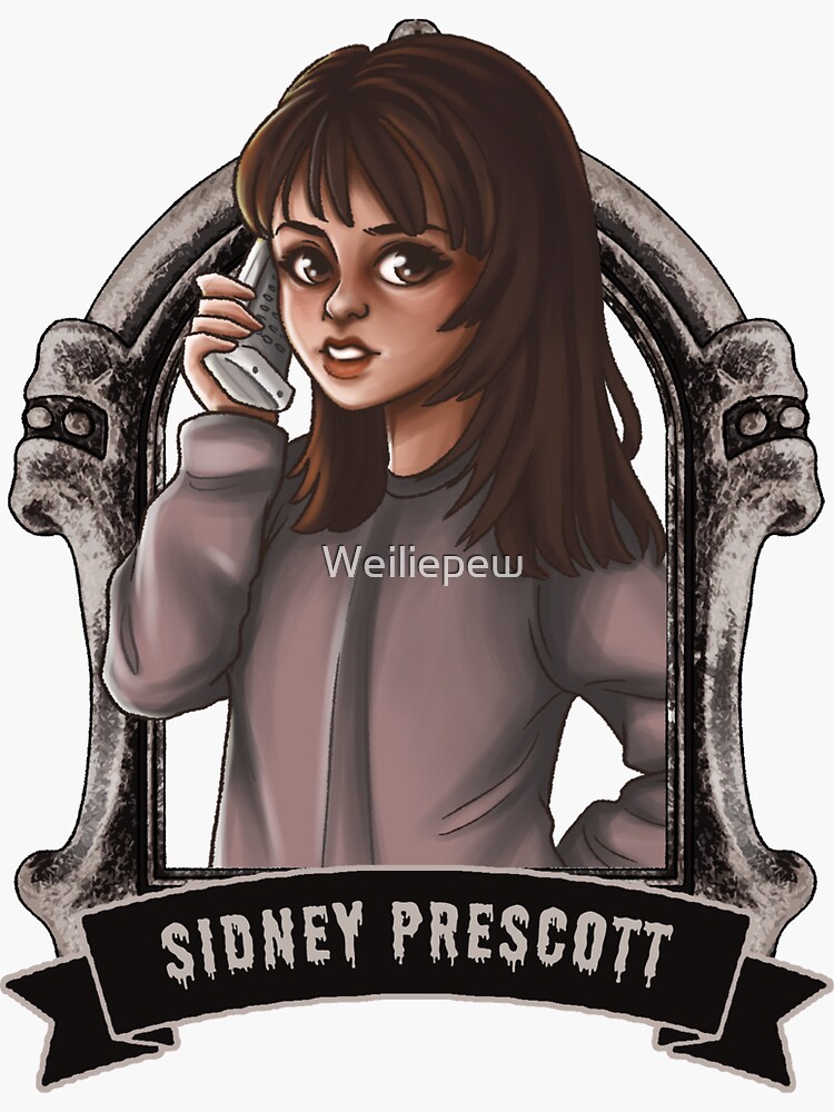 "Final Boss Girl Horror" Sticker for Sale by Weiliepew | Redbubble