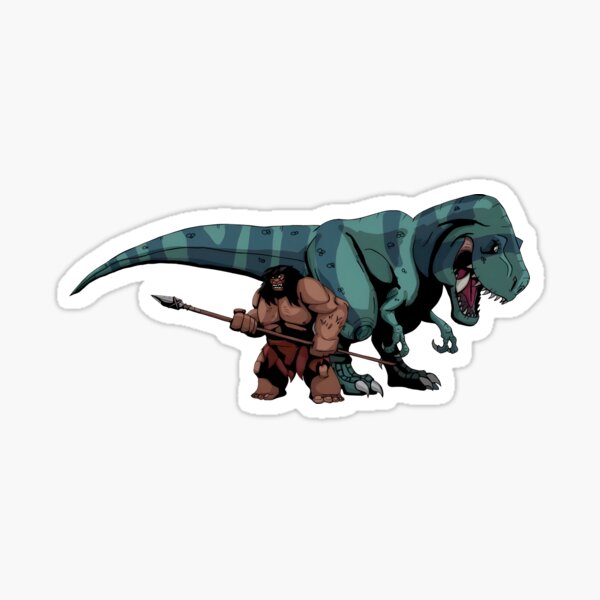 "Genndy Tartakovskys Primal: Spear and Fang" Sticker for Sale by ...