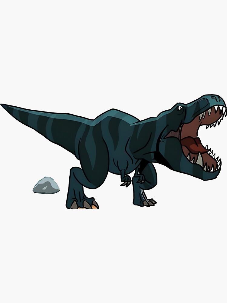 " Fang from Genndy Tartakovsky's Primal" Sticker for Sale by ...