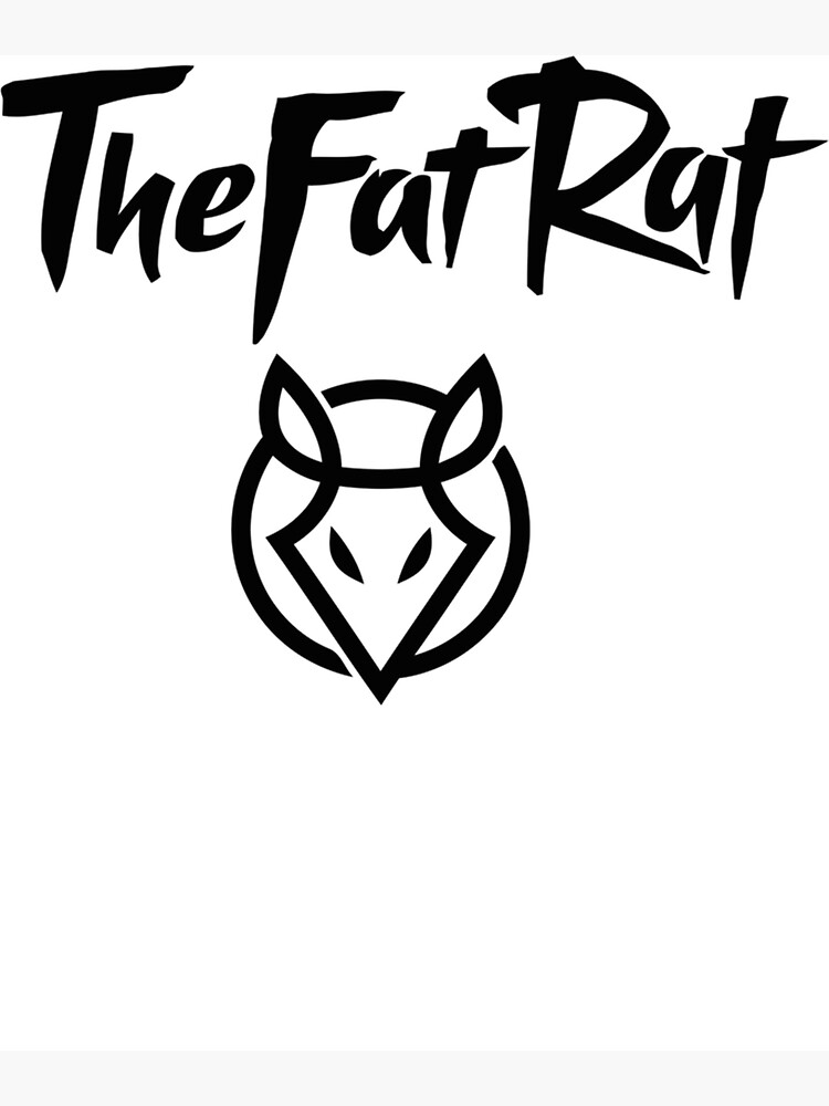 "THE FAT RAT" Poster for Sale by MandiFrasier | Redbubble