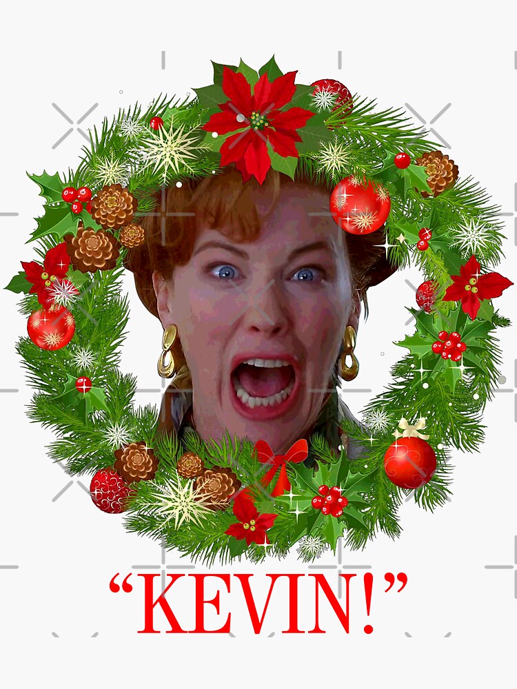 "mom kevin homealone" Sticker for Sale by Ygviburiee | Redbubble