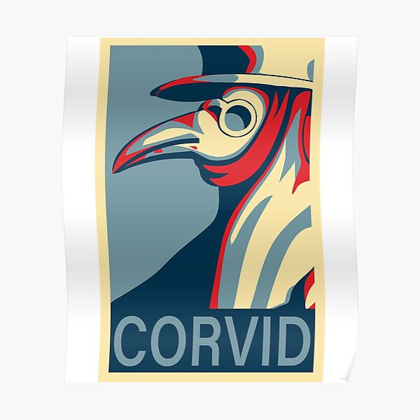 "Photographic Halloween CORVID" Poster for Sale by Davisrobertsmit ...