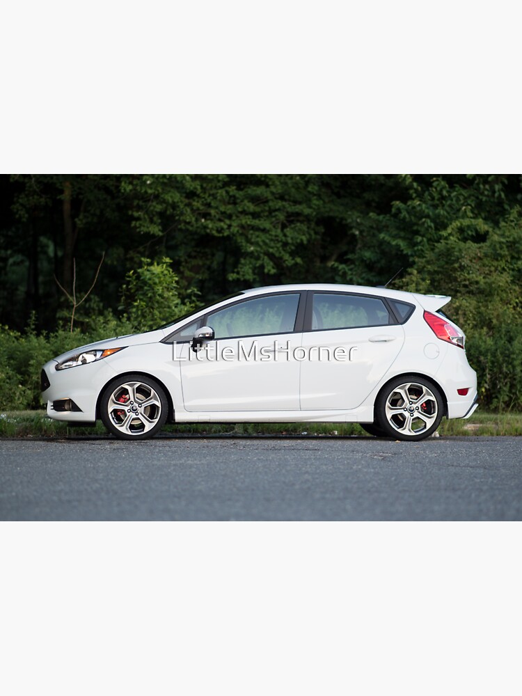"Ford Fiesta ST" Sticker for Sale by LittleMsHorner | Redbubble