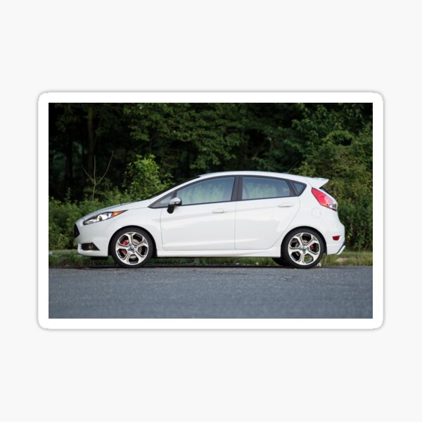 "Ford Fiesta ST" Sticker for Sale by LittleMsHorner | Redbubble