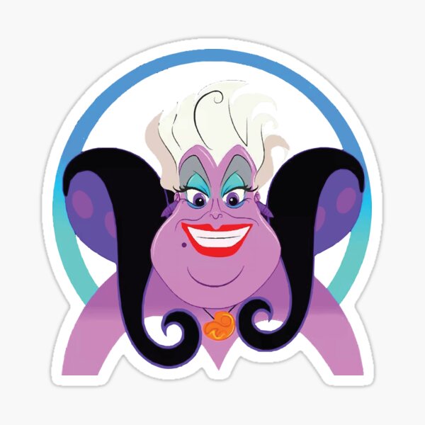"Ursula" Sticker for Sale by swagster9 | Redbubble