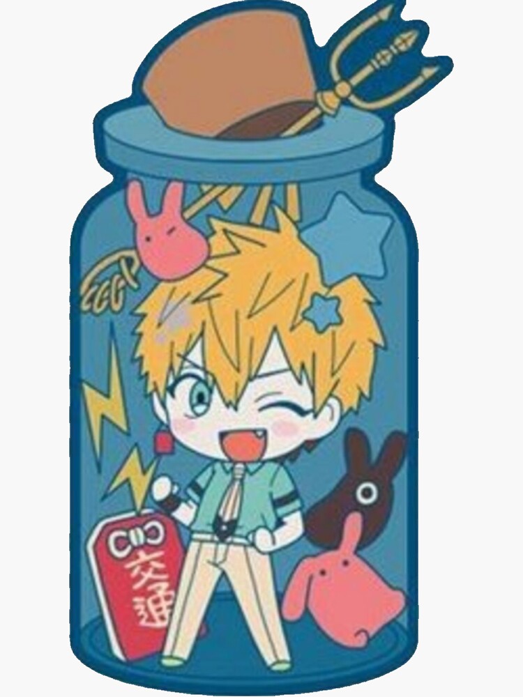 "Jibaku Shounen Hanako-kun Minamoto Kou" Sticker for Sale by Bunniesowo ...