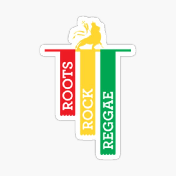 "Roots Rock Reggae " Sticker for Sale by SinghSams | Redbubble
