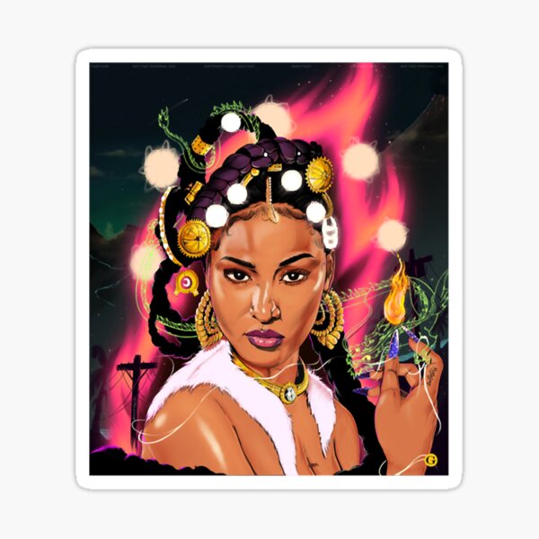 "Shenseea " Sticker for Sale by SinghSams | Redbubble