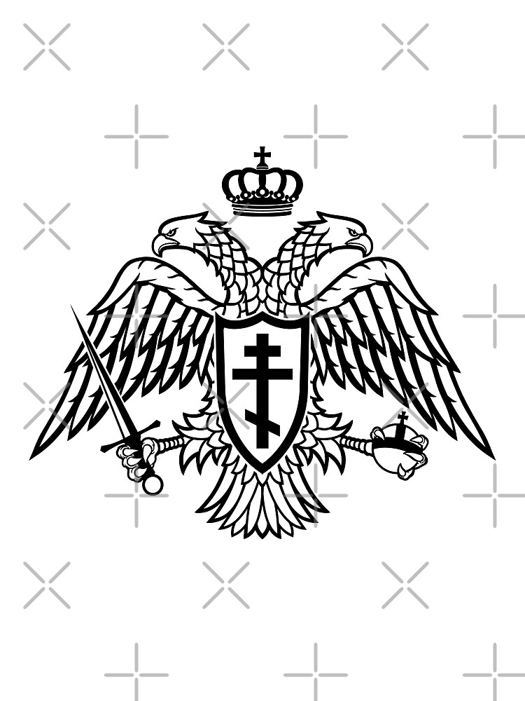 "Orthodox Christian double-headed Byzantine Eagle " Poster for Sale by ...