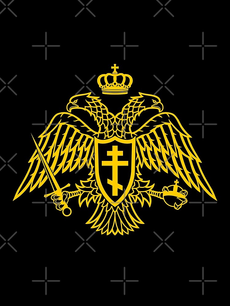 "Orthodox Christian double-headed Byzantine Eagle, Gold" Poster for ...