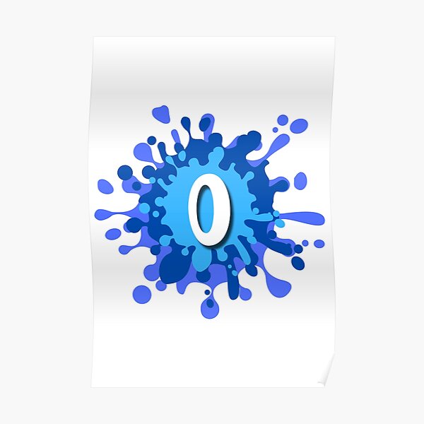 "Letter O" Poster for Sale by HiCuteVision | Redbubble