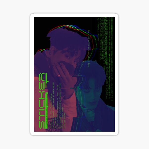 "NCT Mark Lee Sticker" Sticker for Sale by mauvefits | Redbubble