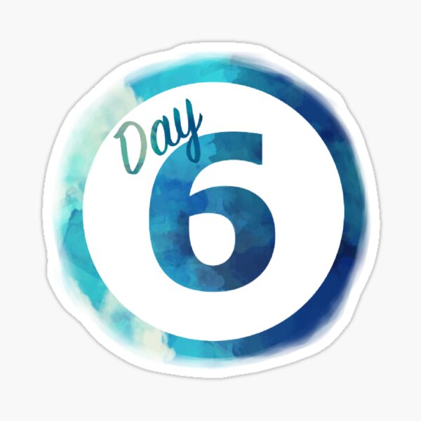 "DAY6 Logo Custom 2017" Sticker for Sale by SeleseHuth | Redbubble