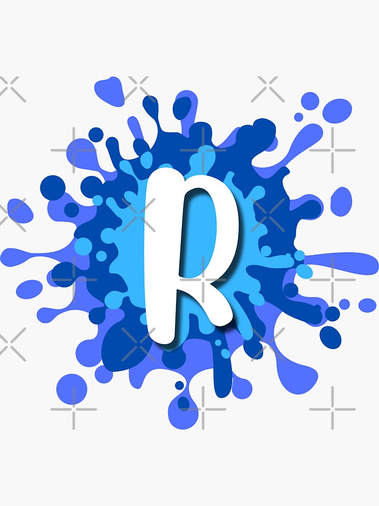"Letter R" Sticker for Sale by HiCuteVision | Redbubble