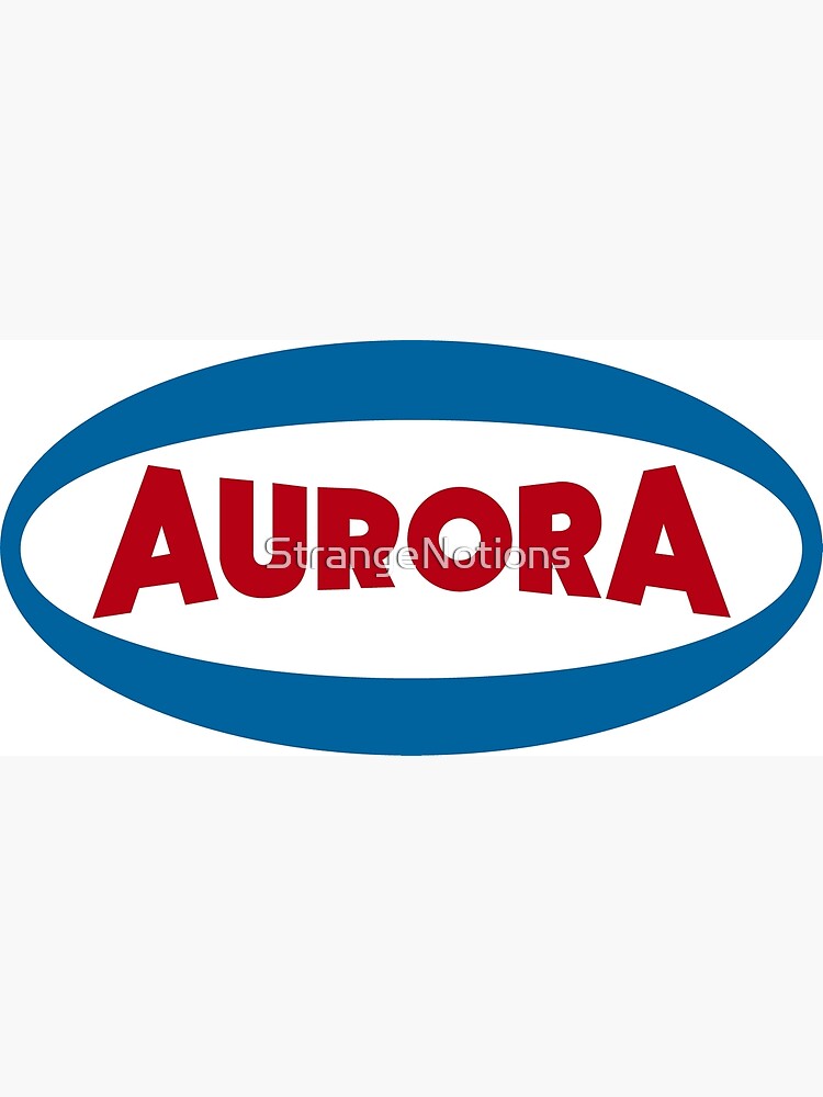"Defunct 50s-60s Aurora Plastic Models Logo" Poster for Sale by ...