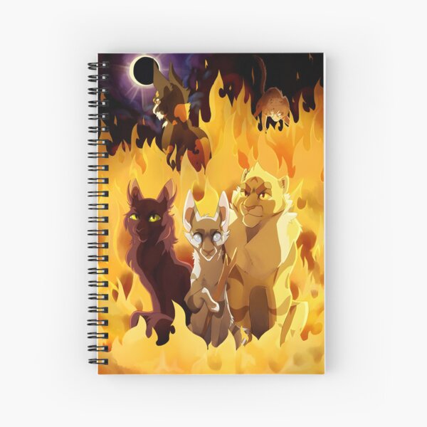 "Warrior cats 3d" Spiral Notebook for Sale by Mohaghian | Redbubble
