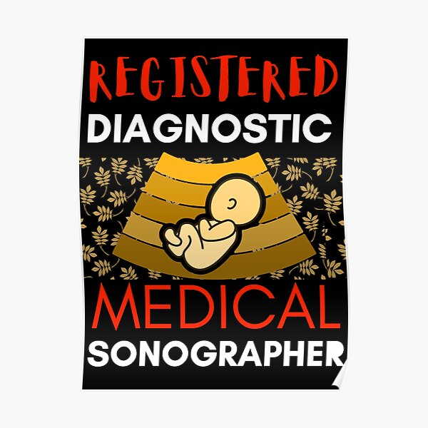 "October, The "Medical Ultrasound Awareness Month"" Poster for Sale by ...