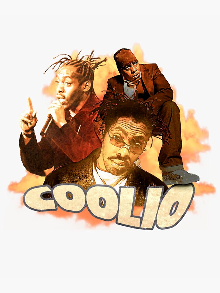 "coolio - retro art graphic " Sticker for Sale by ElzaMathurinppi ...