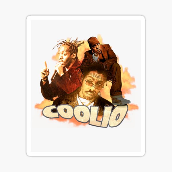 "coolio - retro art graphic " Sticker for Sale by ElzaMathurinppi ...