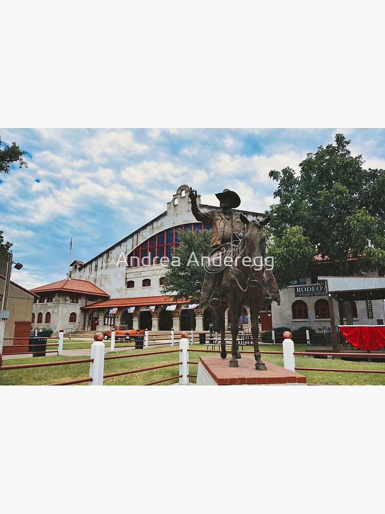 "Cowtown Coliseum" Poster for Sale by andreaanderegg | Redbubble