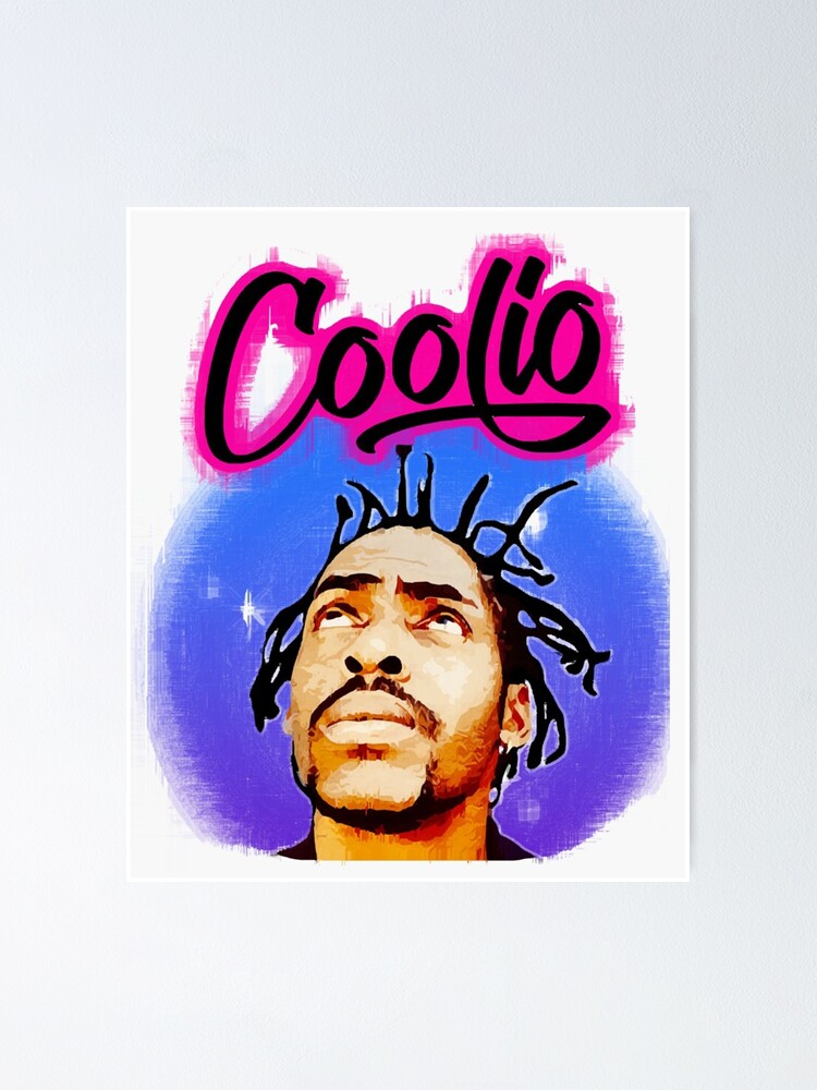"Coolio Airbrush Style Fan Art " Poster for Sale by ElzaMathurinppi ...