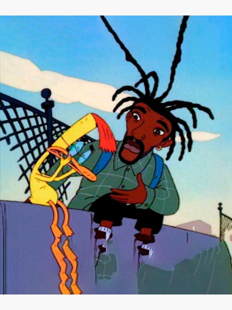 "Coolio Art Print" Sticker for Sale by ElzaMathurinppi | Redbubble