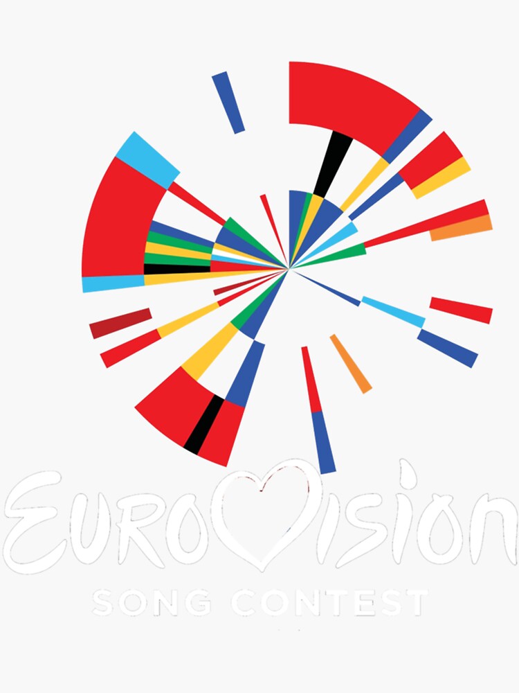 "eurovision song contest classic logo Classic " Sticker for Sale by ...