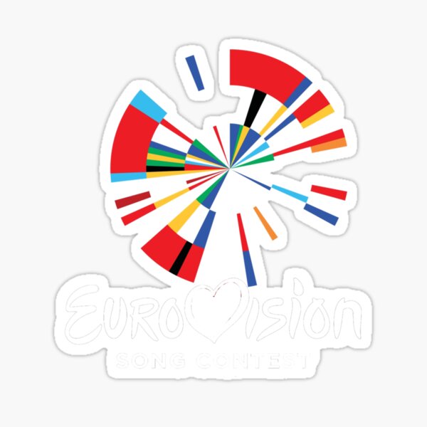 "eurovision song contest classic logo Classic " Sticker for Sale by ...