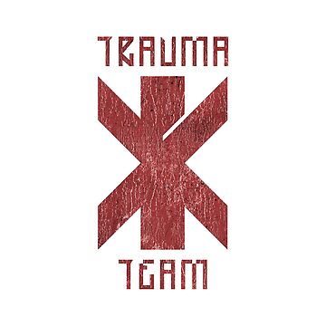 Trauma Team Stickers