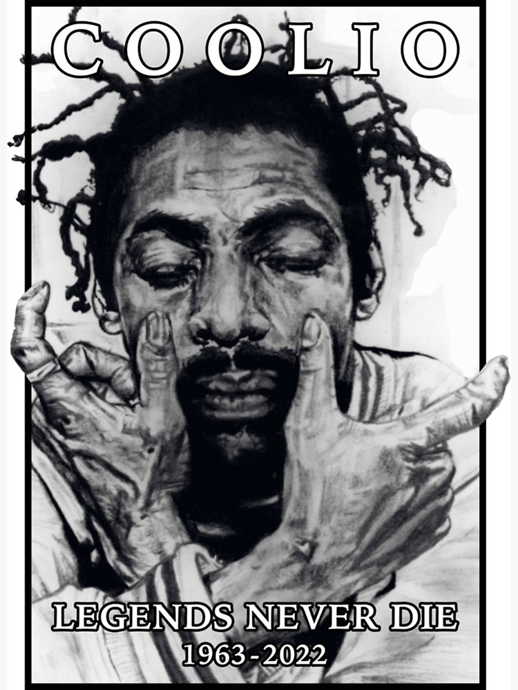 "Coolio Forever, Rip Coolio Rip Leon Ivey Jr, Rip Coolio 1963-2022 ...