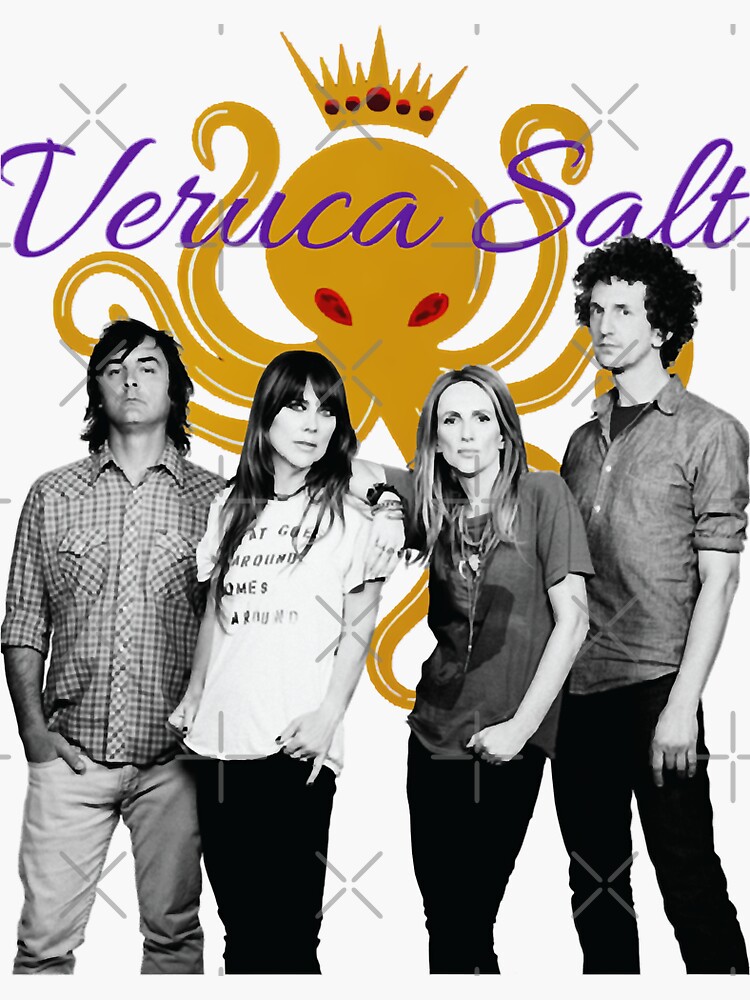 "Retro Vintage Veruca Alternative Salt Rock Band Gifts Everyone ...