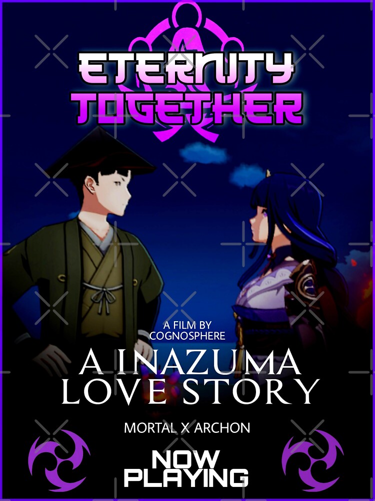 "Eternity Together (Genshin Impact)" Sticker for Sale by KitsuneStore ...