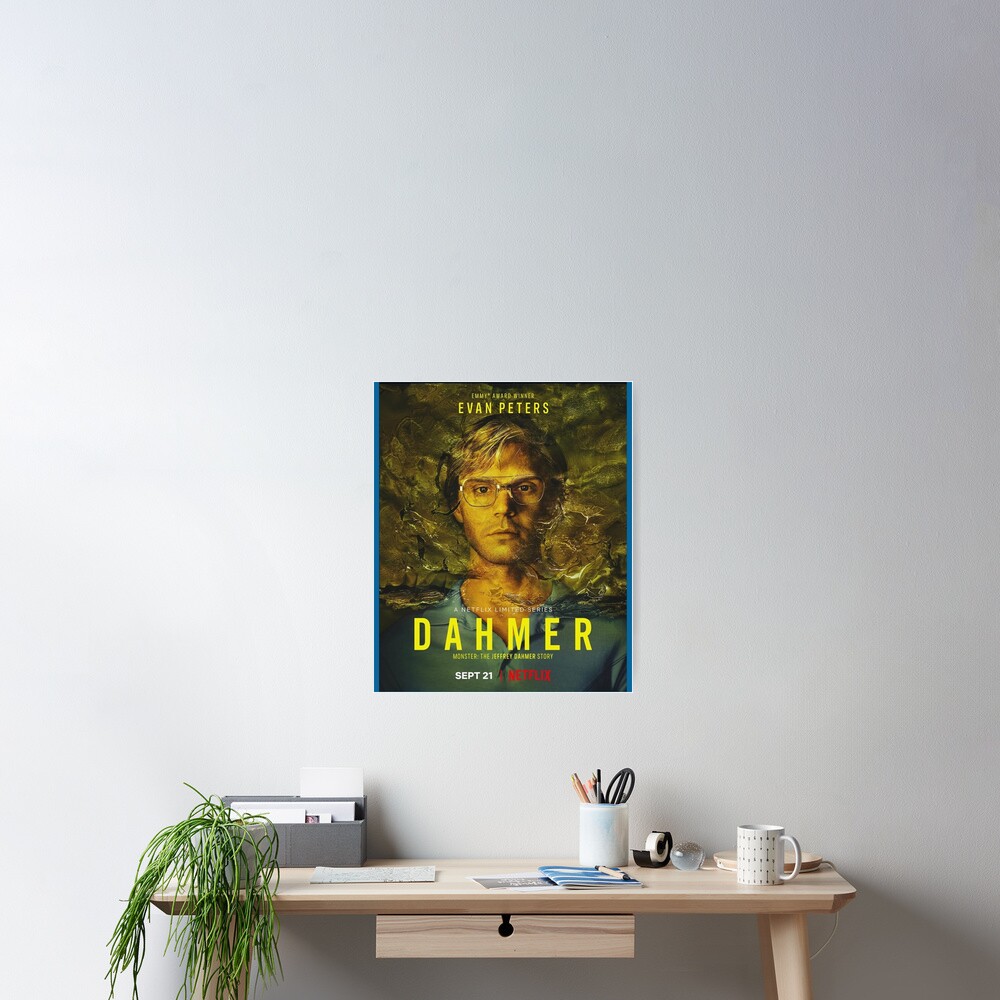 "Evan Peters in Dahmer Monster The Jeffrey Dahmer Story " Poster for ...