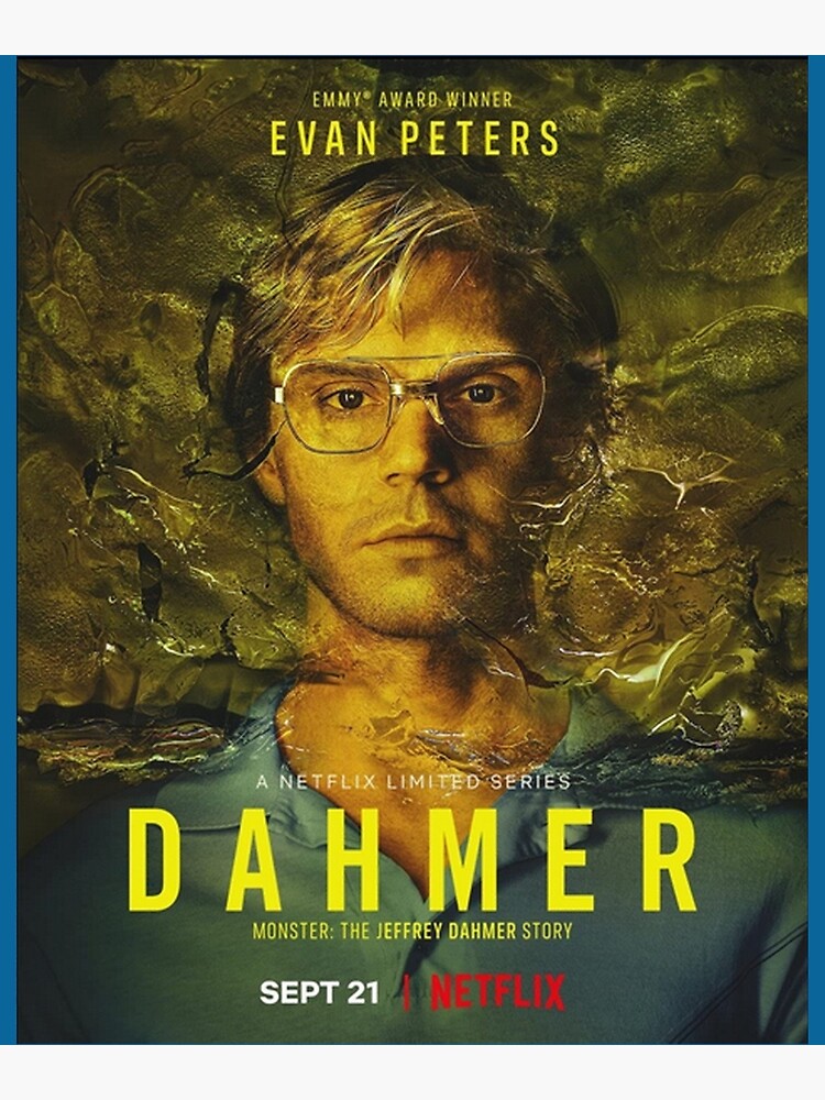 "Evan Peters in Dahmer Monster The Jeffrey Dahmer Story " Art Print for ...