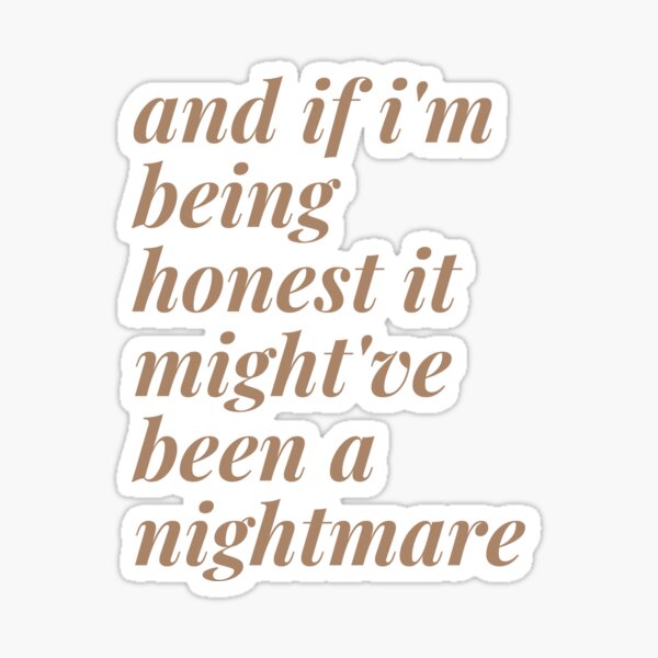 "Billie Eilish quotes - everything i want" Sticker for Sale by ...