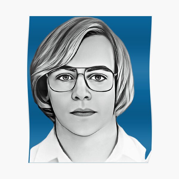 "Jeffrey Dahmer " Poster for Sale by ATScustomod | Redbubble